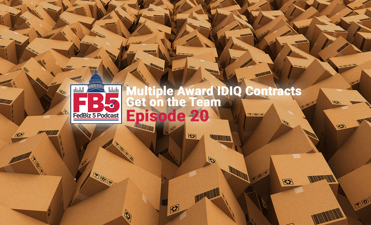 FedBiz'5 Podcast | Episode 20: Multiple Award IDIQ Contracts – Get on ...
